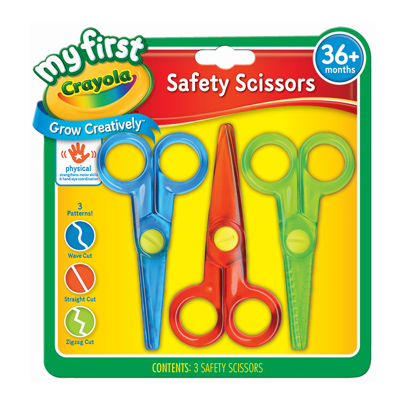 Crayola 3 My First Safety Scissors - Umart.com.au