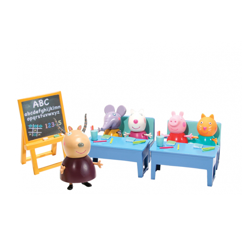 Peppa Pig's Classroom Playset - Umart.com.au