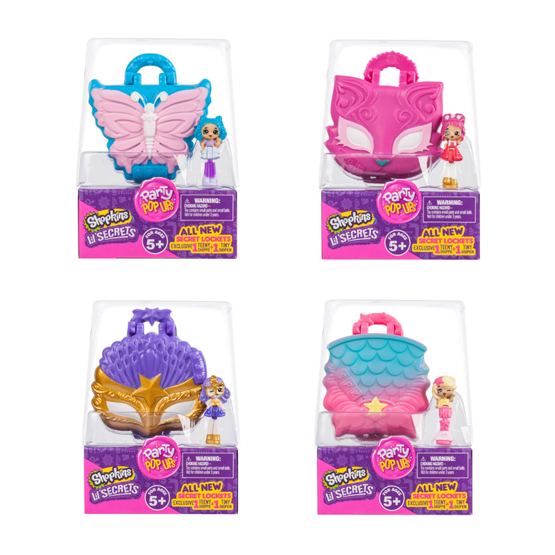Shopkins Lil' Secret Season 2 W1 Locket Assorted - Umart.com.au