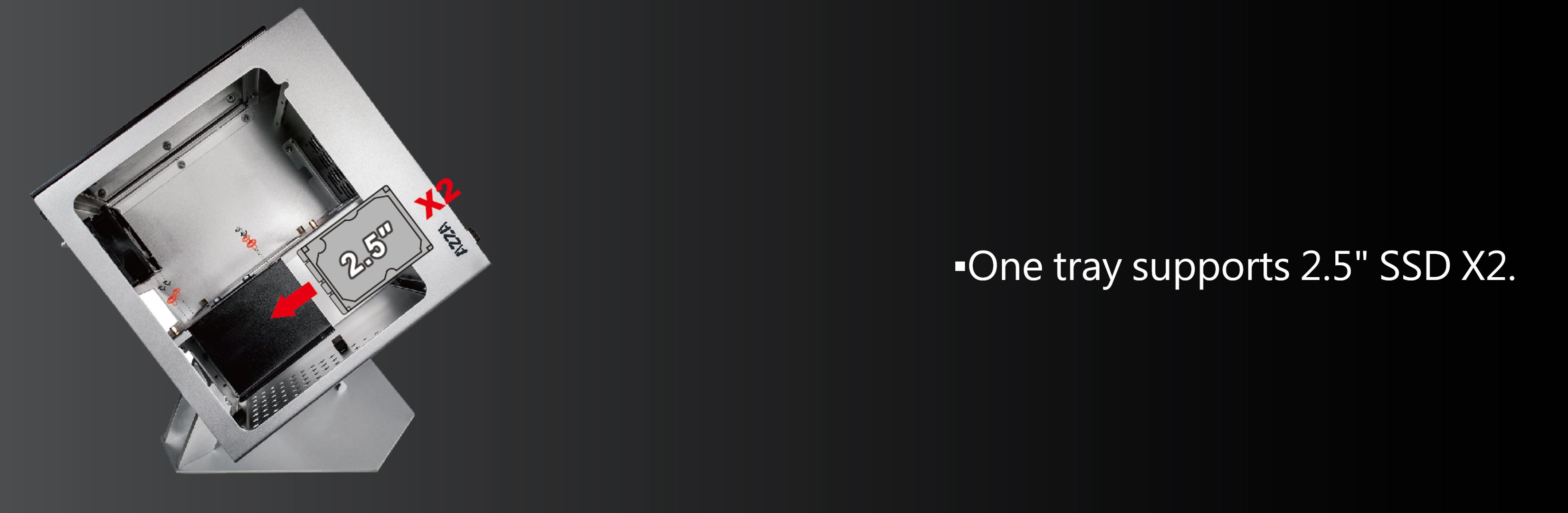 AZZA Cube Mini 805 ARGB Tempered Glass ITX Case - Umart.com.au