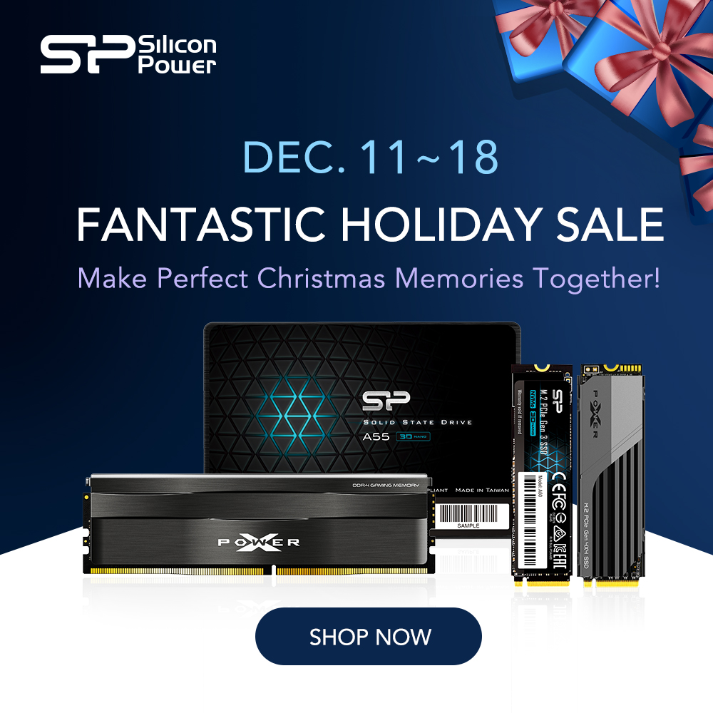 Silicon Power Fantastic Holiday Sale