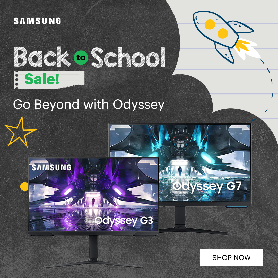 Samsung Monitors Back to School Promotion Starts Now!