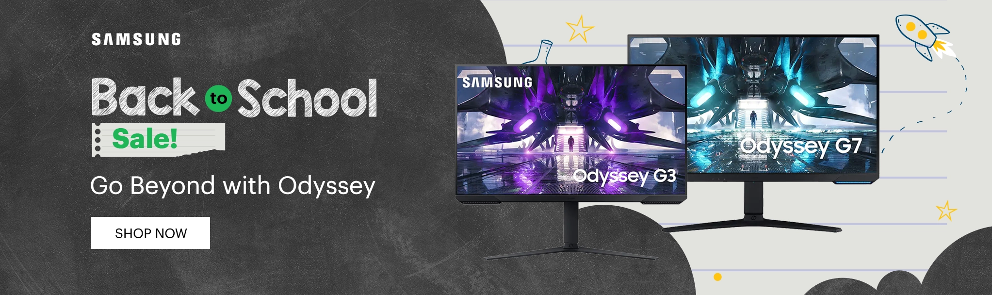Samsung Monitors Back to School Promotion Starts Now!