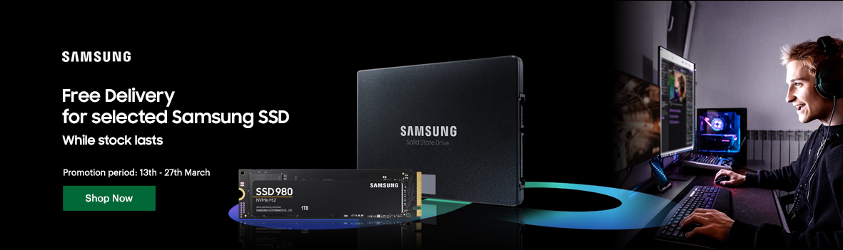 Free Delivery for Selected Samsung SSD | Limited Time Offer | Only ...