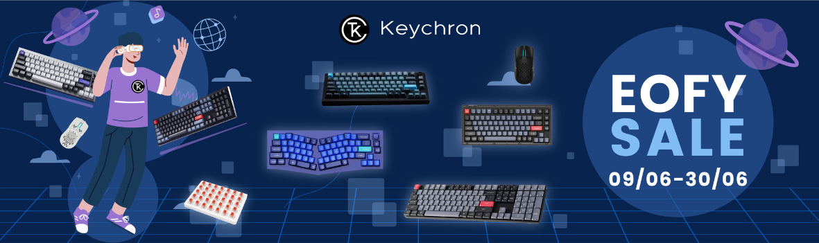 Keychron EOFY Sale - Unlock the Power of Seamless Typing!