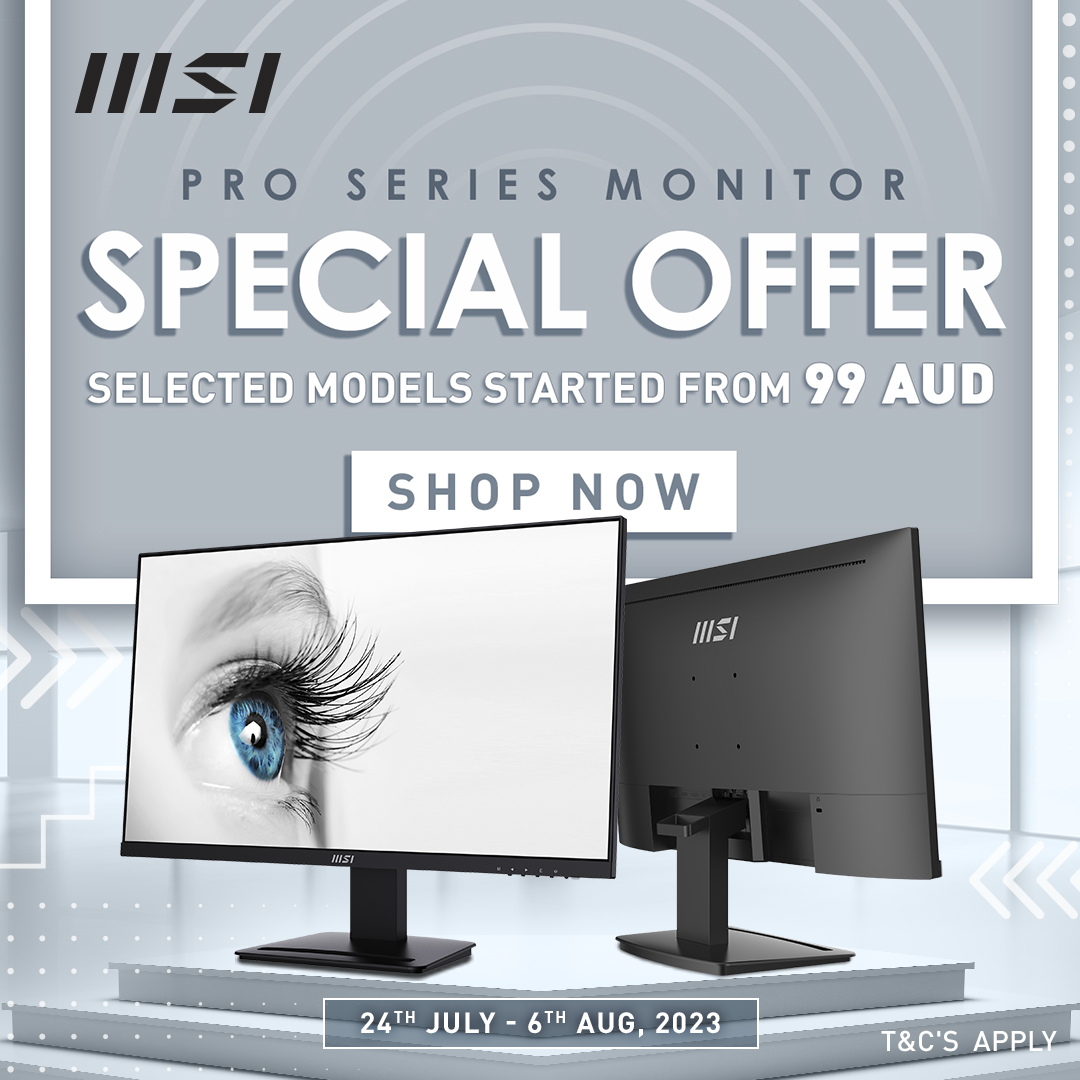 Shop from $99 for MSI Pro Series Monitors