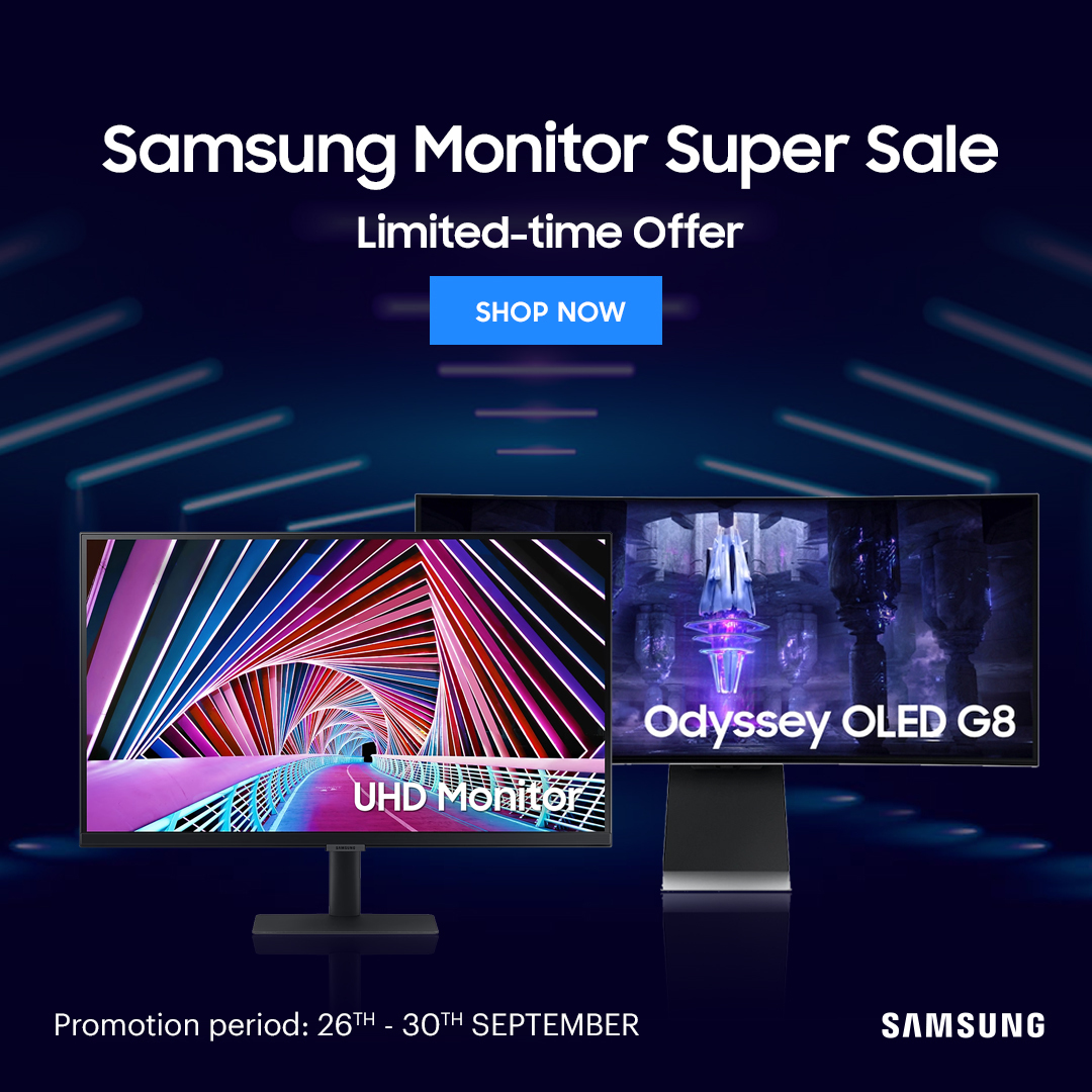 Samsung Monitor Super Sale: Limited-time Offer