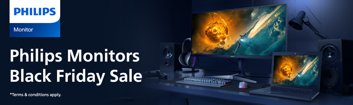 Get Up to 40% OFF on Philips Monitors Black Friday Sales