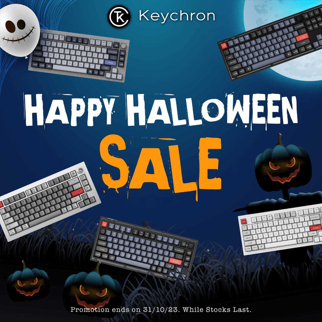 Keychron Keyboard Halloween Promotion - Scary Good Prices