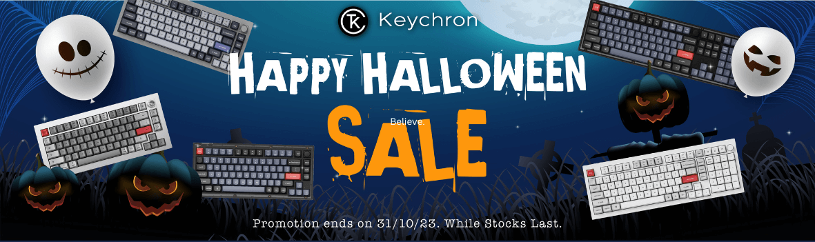 Keychron Keyboard Halloween Promotion - Scary Good Prices