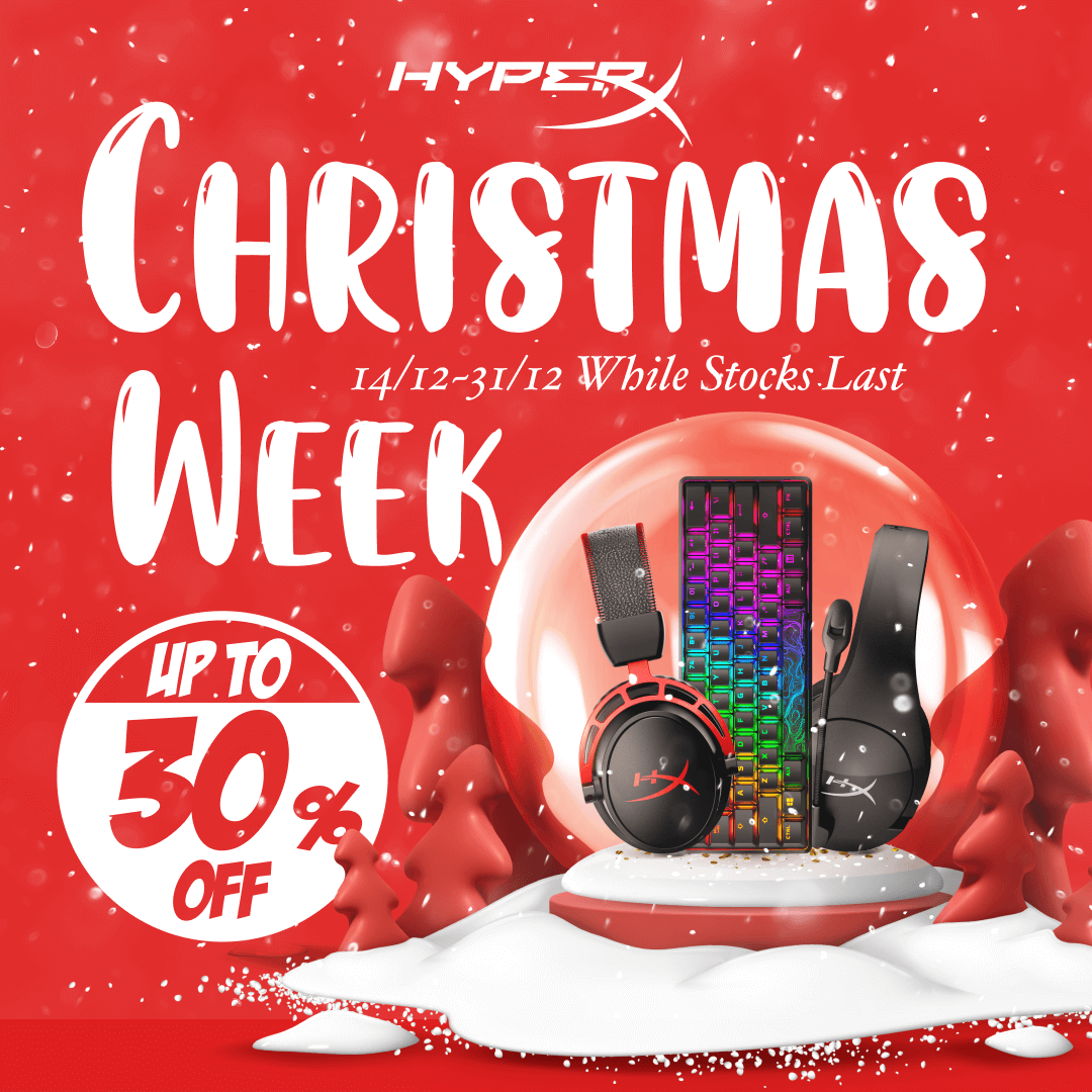 HyperX Christmas Promotion