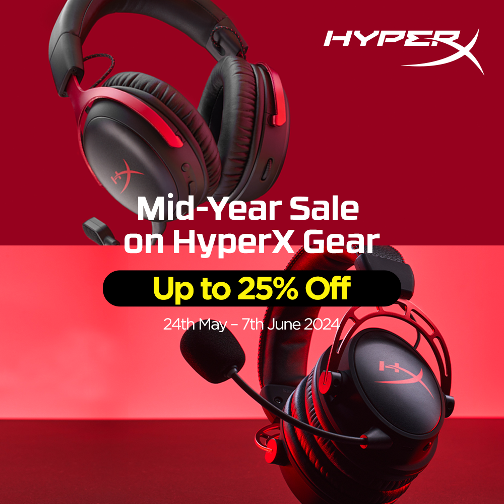 HyperX EOFY Sale - Up to 25% OFF