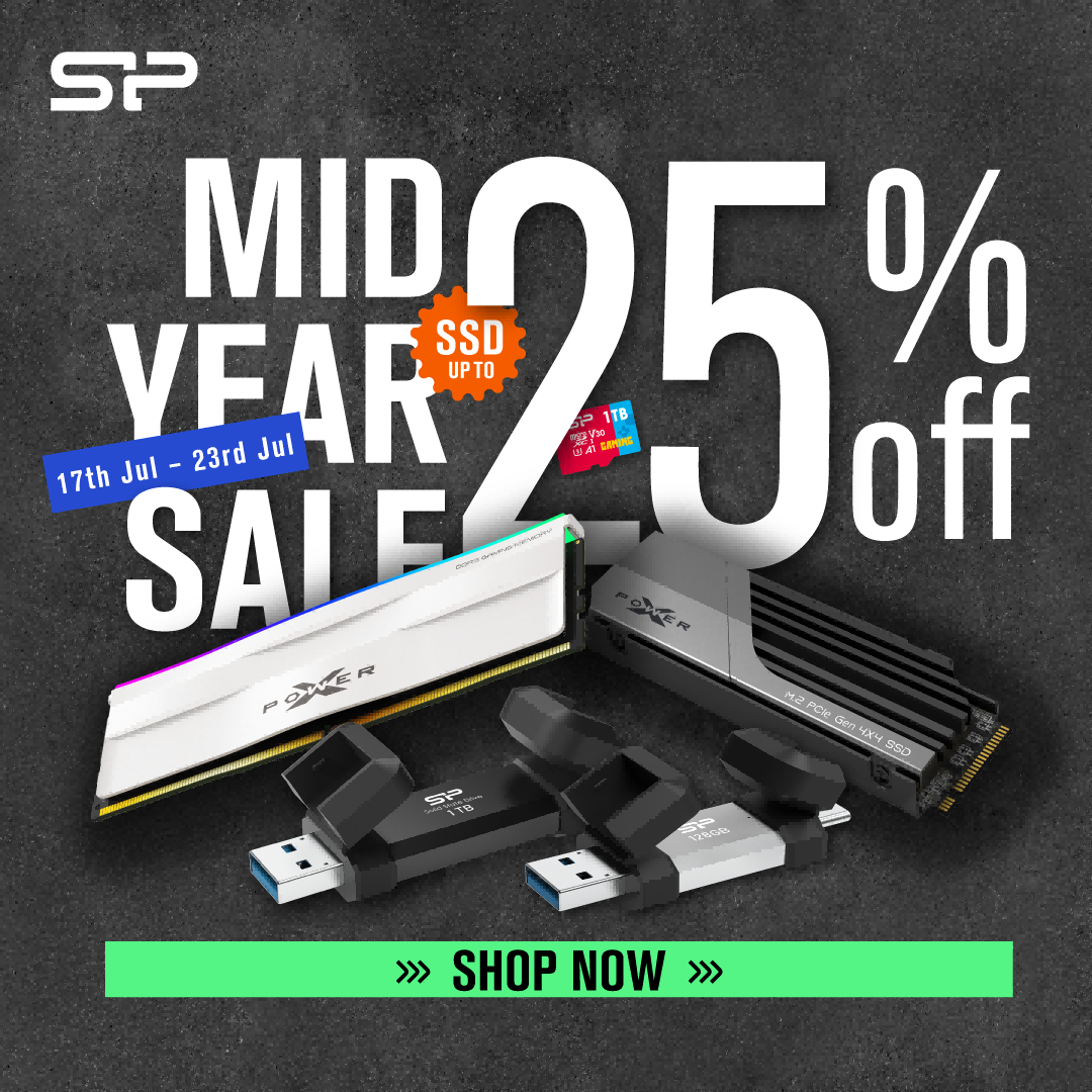 Silicon Power Mid Year Sale