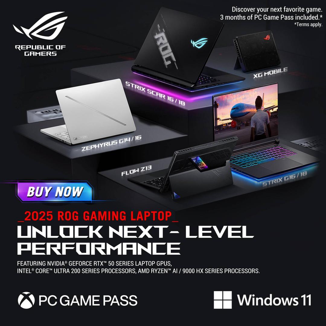 ASUS Gaming Laptop Black Friday Sale 2025 | Save Big on RTX Powered ...