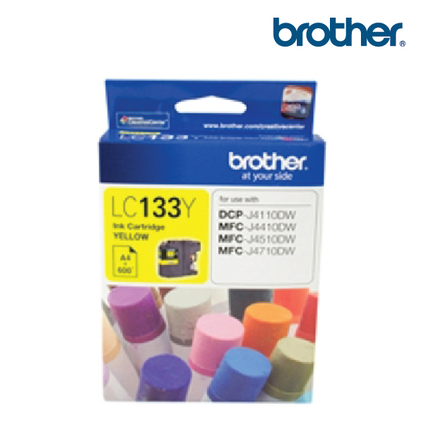 Brother Yellow Ink Cartridge (LC-133Y) - Umart.com.au