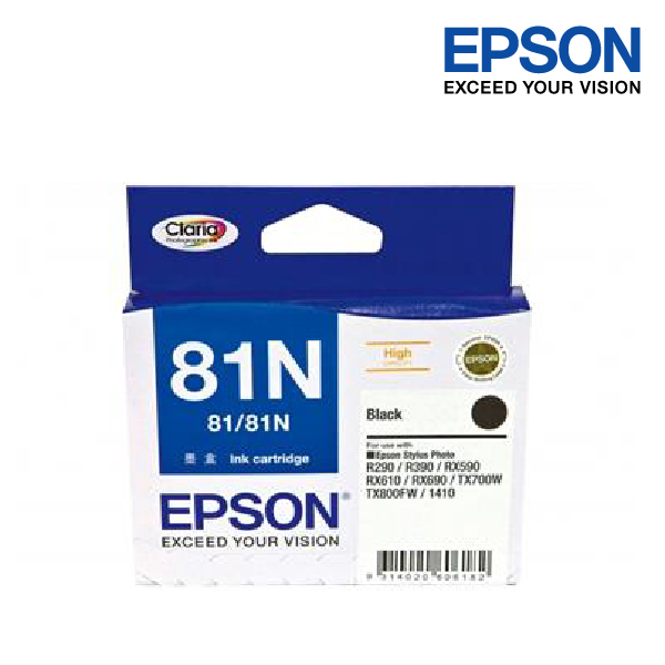Epson Black Ink Cartridge T111192 for R290/R390/RX610/RX690 - Umart.com.au