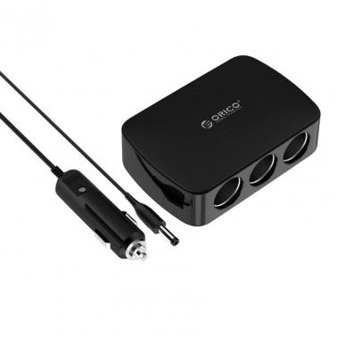 4 Port USB HUB in Car with 3 Cigarette Lighter Ports Orico - Umart.com.au