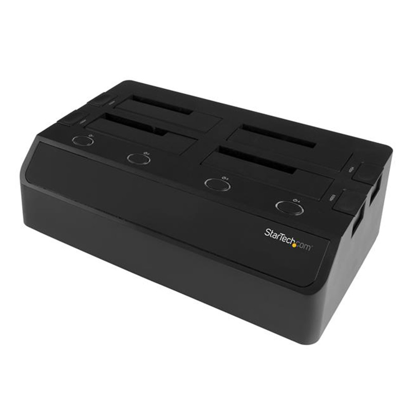 Startech 4-Bay Hard Drive Docking Station for 2.5 /3.5 SSDs and HDDs ... Startech 4-Bay Hard Drive Docking Station for 2.5 /3.5 SSDs and HDDs ...