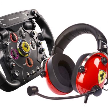 Thrustmaster Scuderia Ferrari F1 Race Wheel and Headset Kit - Umart.com.au