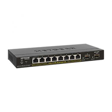Netgear S350 Series 8-port Gigabit PoE+ Smart Managed Pro Switch ...