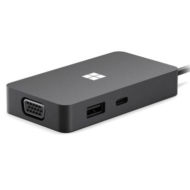 Microsoft USB Type C Travel Hub - Black - Umart.com.au