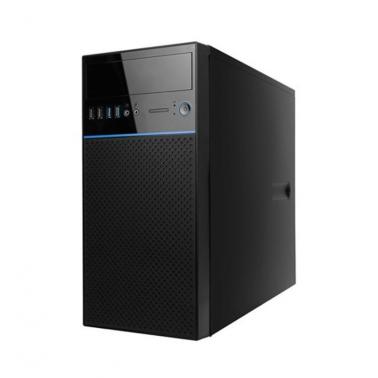 Inwin EN708 Mini Tower mATX Case - Black/Blue with 450w PSU ...