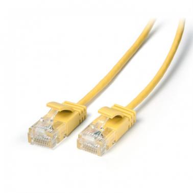 Connect Cat 6 Ethernet Ultra Slim Cable 0.50m (50cm) Yellow (CB-C6-0 ...