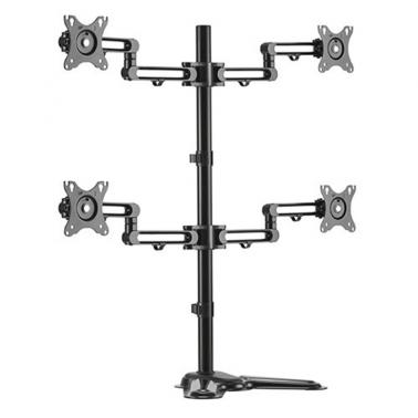 Brateck Quad Monitor Articulating Aluminum Monitor Stand (LDT30-T048 ...