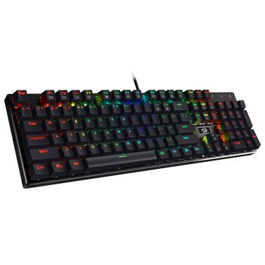Redragon K556 RGB LED Backlit Wired Mechanical Gaming Keyboard ...