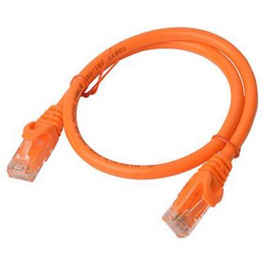 8Ware Cat 6a UTP Ethernet Cable 0.5m Orange - Umart.com.au