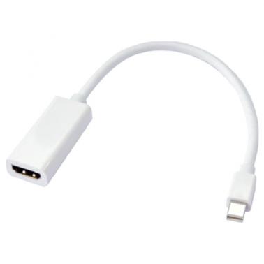 Astrotek Mini DisplayPort DP to HDMI Male to Female White Cable - 15cm ...