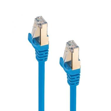 Cablelist CAT8 SF/FTP RJ45 Ethernet Cable 1m Blue (NCABCLFCAT8B01 ...
