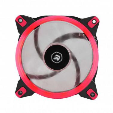 Rotanium 4Pin PWM 120mm LED Case Fan - Red - Umart.com.au