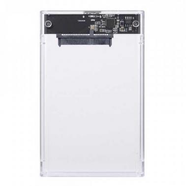 Rotanium USB3.0 Transparent 2.5 HDD/SSD Enclosure - Umart.com.au