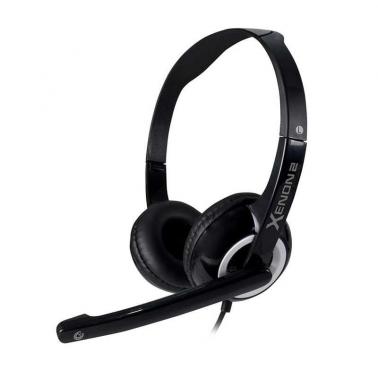 Sonicgear Xenon 2 3.5mm Headset with Microphone - Grey - Umart.com.au