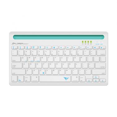 Alcatroz Xplorer Dock 1 Bluetooth Docking Keyboard - White/Turquoise ...