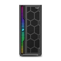 Armaggeddon Nimitz N9 RGB Strip Tempered Glass ATX Tower Case - Black ...