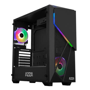AZZA Inferno Mid Tower ATX Case Black (CSAZ-310DF) - Umart.com.au