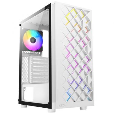 AZZA Spectra Mid Tower ATX Case White (CSAZ-280W) - Umart.com.au
