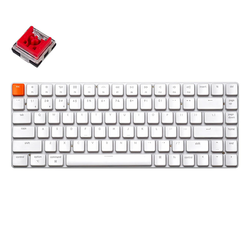 Keychron K3v2 Ultra-Slim RGB Bluetooth Optical Mechanical Keyboard ...