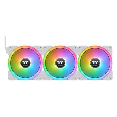 Thermaltake SWAFAN EX14 140mm RGB PWM Magnetic Cooling Fan 3 Pack ...