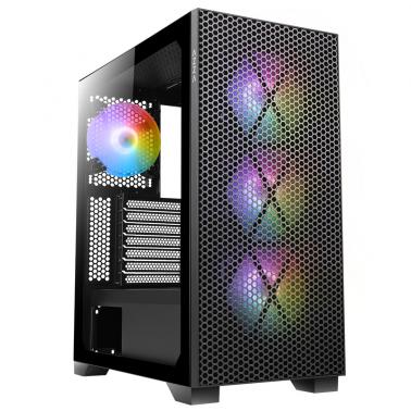 AZZA Hive Mid Tower ATX Case Black (CSAZ-450M) - Umart.com.au