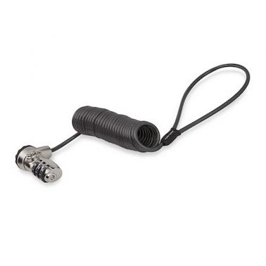 StarTech Cable Lock - Self-Coiling Cable Keyless 1.8m - Umart.com.au