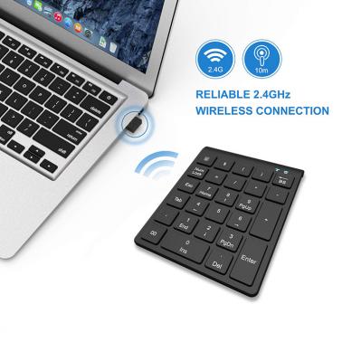 2.4G digital keypad Laptop desktop wireless digital keypad - Umart.com.au