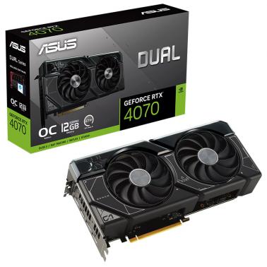 Asus GeForce RTX 4070 Dual OC 12G Graphics Card (DUAL-RTX4070-O12G ...