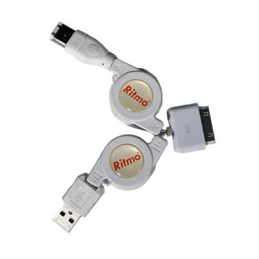 Ritmo IP-006 USB+1394 Firewire Retractable Cable - Umart.com.au