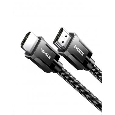 UGREEN HDMI M/M Round Cable Zinc Alloy Shell Braided 2m (Gray) - Umart ...