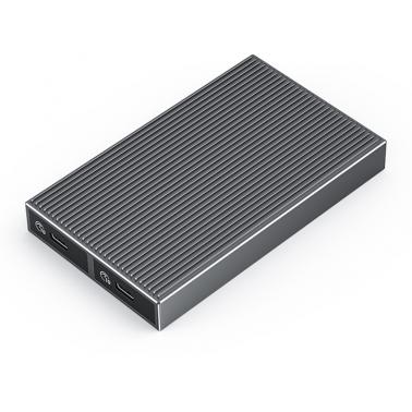 Orico Dual-bay M.2 NVME + NVME SSD Enclosure - Grey - Umart.com.au