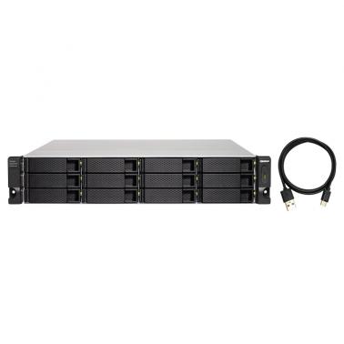 QNAP TL-R1200C-RP 12 Bay 2U Rackmount JBOD SATA Storage Expansion ...
