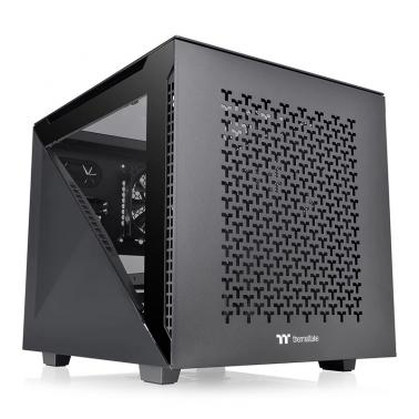 Thermaltake Divider 200 TG Air mATX Case - Black (CA-1V1-00S1WN-01 ...